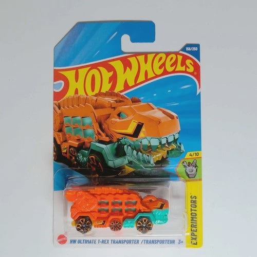Hot Wheels HW Ultimate T-Rex Transporter Orange and Green EXPERIMOTORS ...