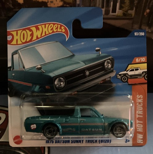 1975 DATSUN SUNNY TRUCK (B120) HOT WHEELS 2025 HW HOT TRUCKS SHORT CAR ...