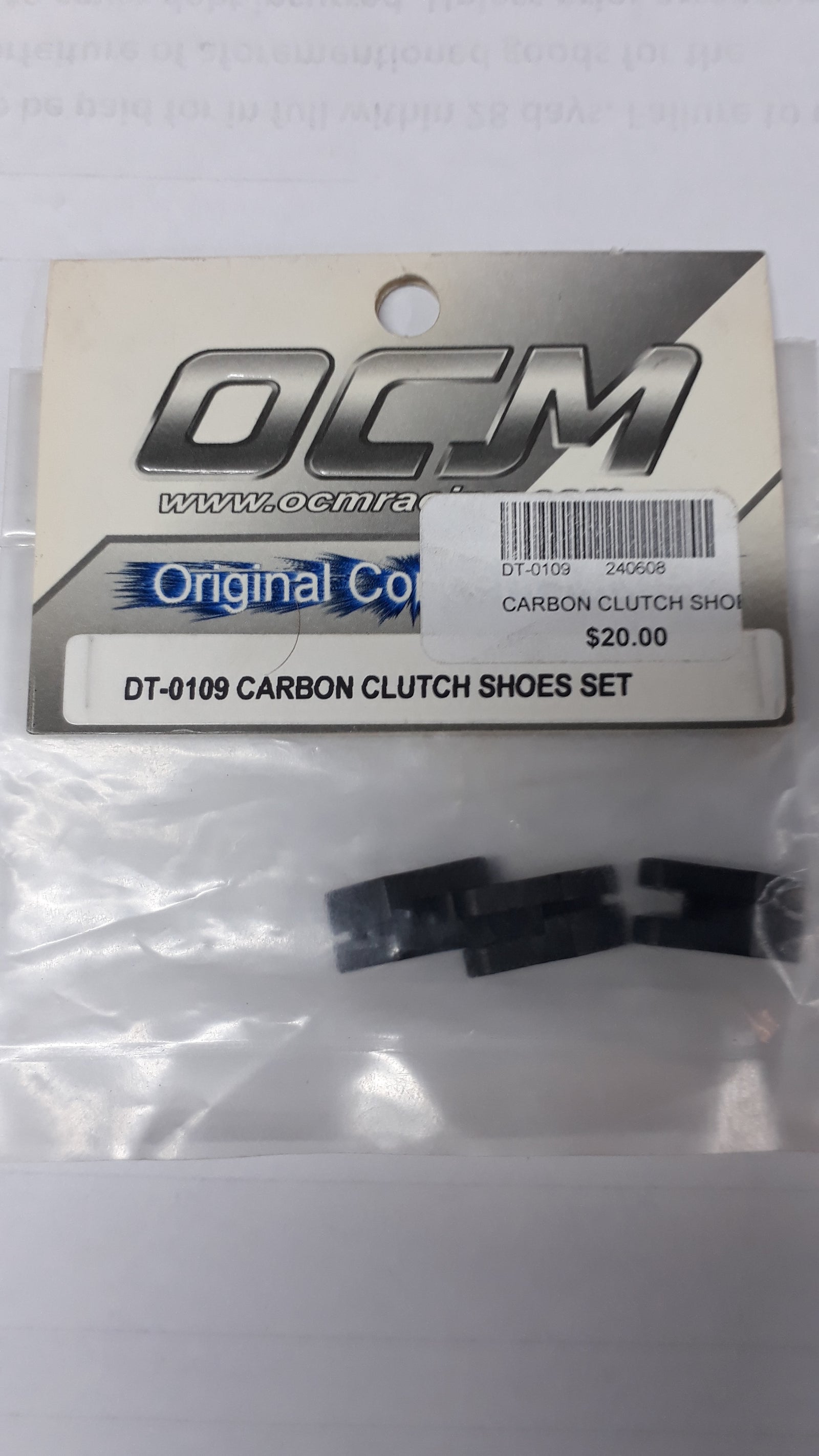 OCM Carbon clutch Shoes Set (dt-0109) – Extreme Hobbies
